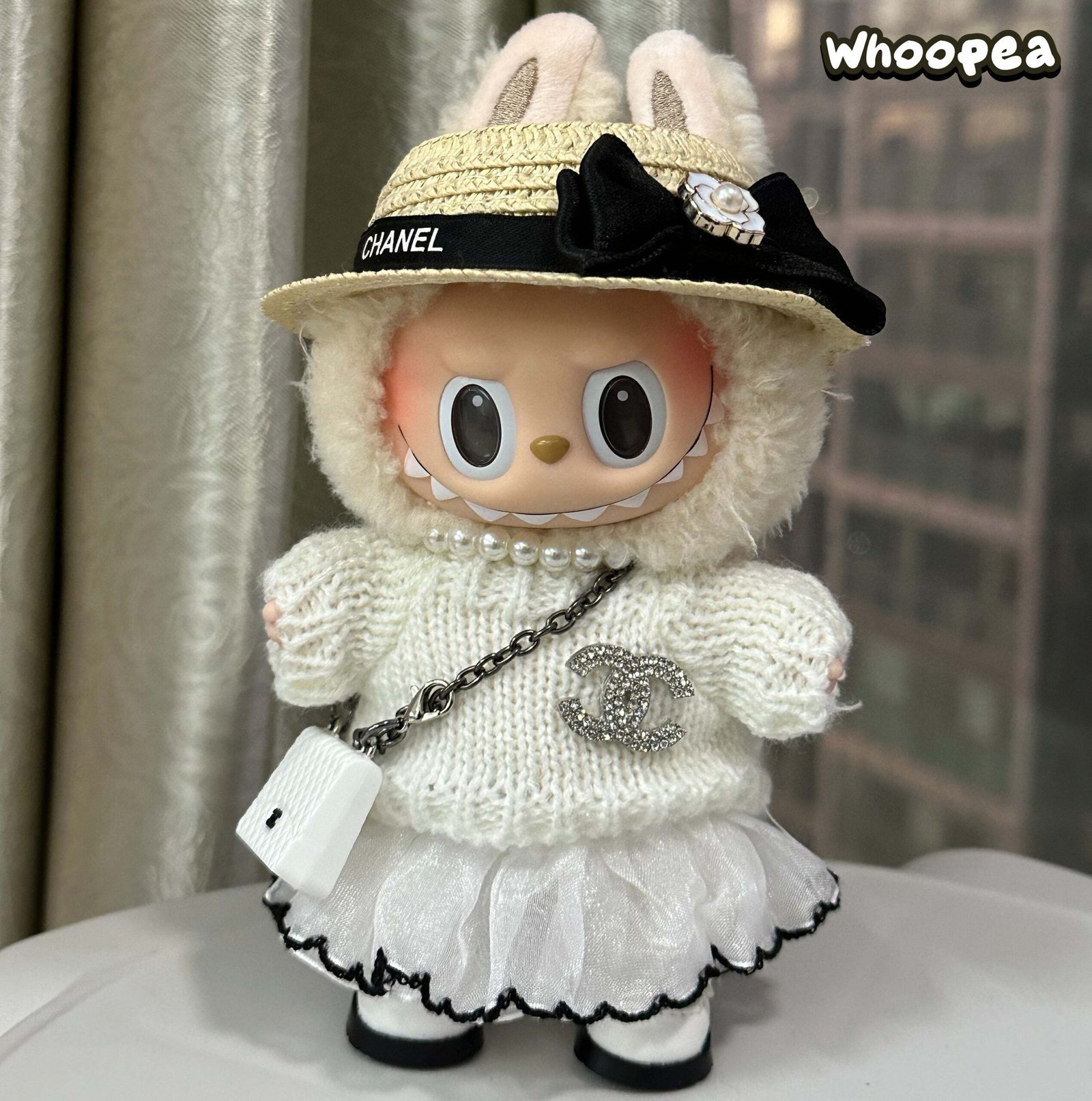 POP MART Labubu Replacing Clothes Set. Labubu Chanel Outfit (No Dolls ...